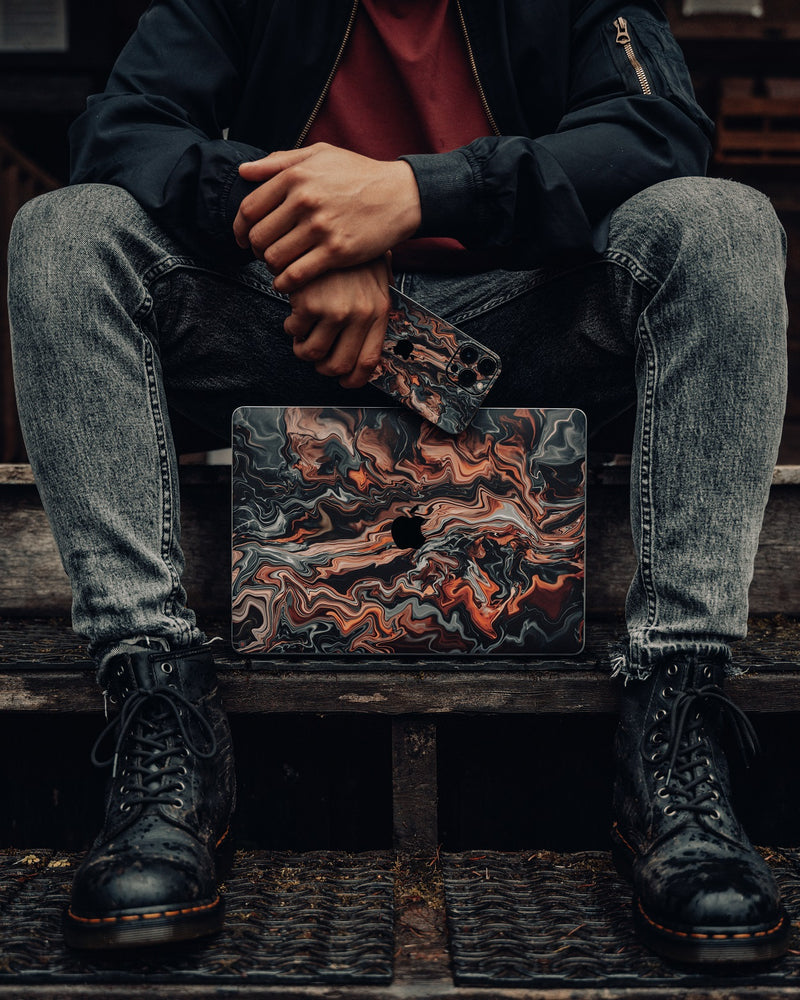 Obsidian (MacBook Skin) - fishskyn